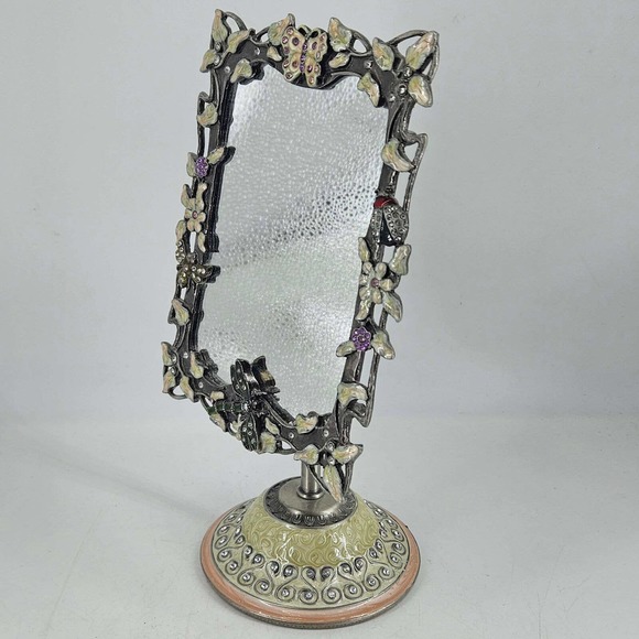 Accessories | Vintage Victorian Style Enamel Swivel Jeweled Insect ...